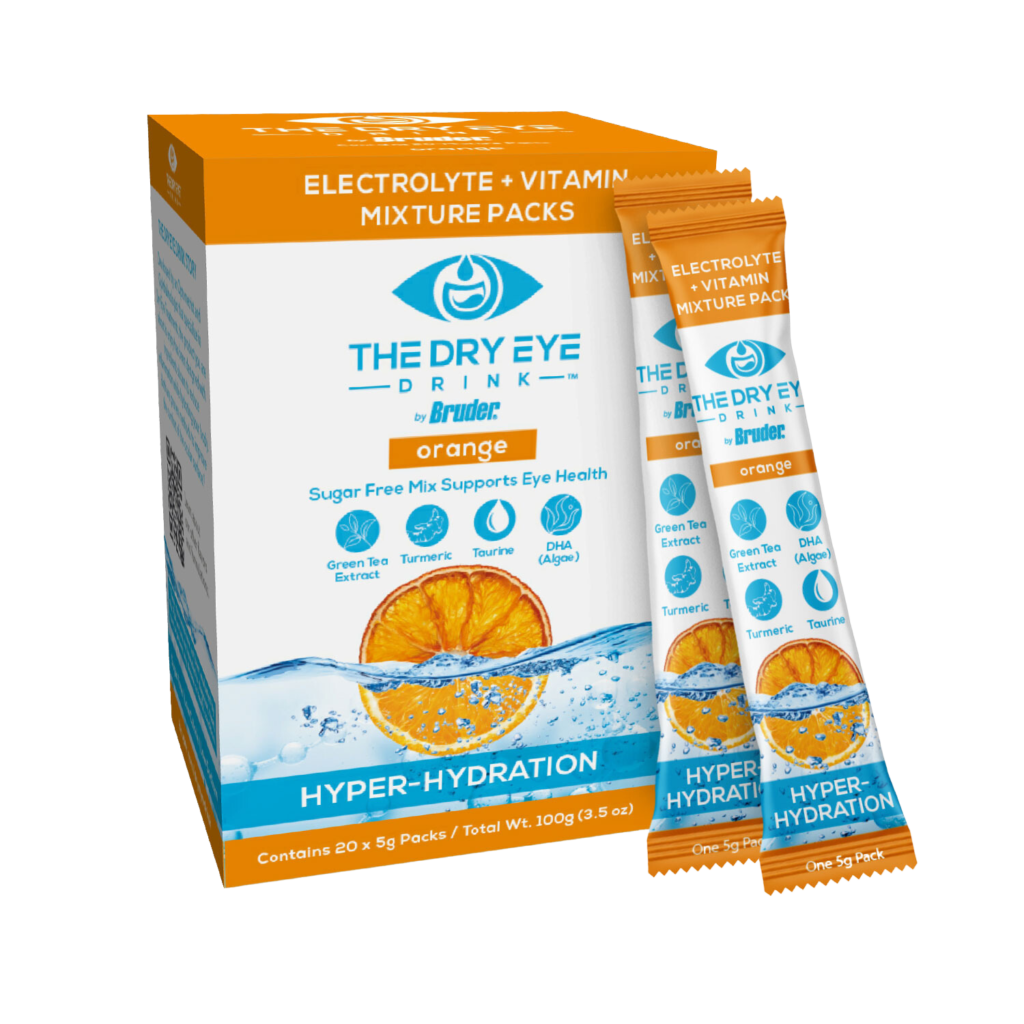 Dry Eye Drink by Bruder, Developed by Eye Doctors for Dry Eye